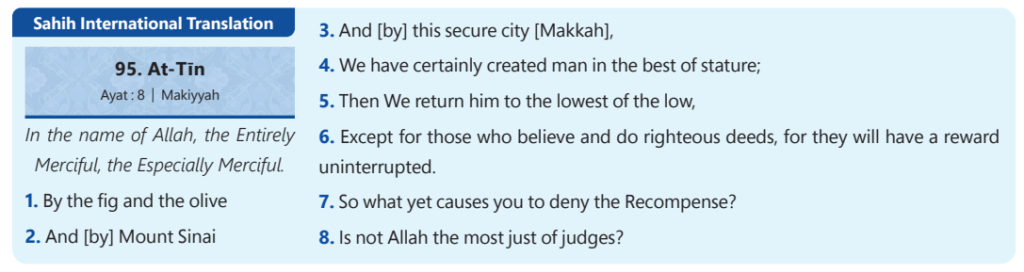 Read Surah At Tin In English Transliteration With Video To Correct ...