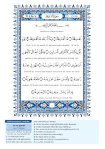 Surah Al Qariah In English Transliteration Video To Correct Recitation 101