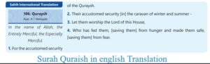 Surah Quraish In English Transliteration: 100% Accurate & 3-Minute ...