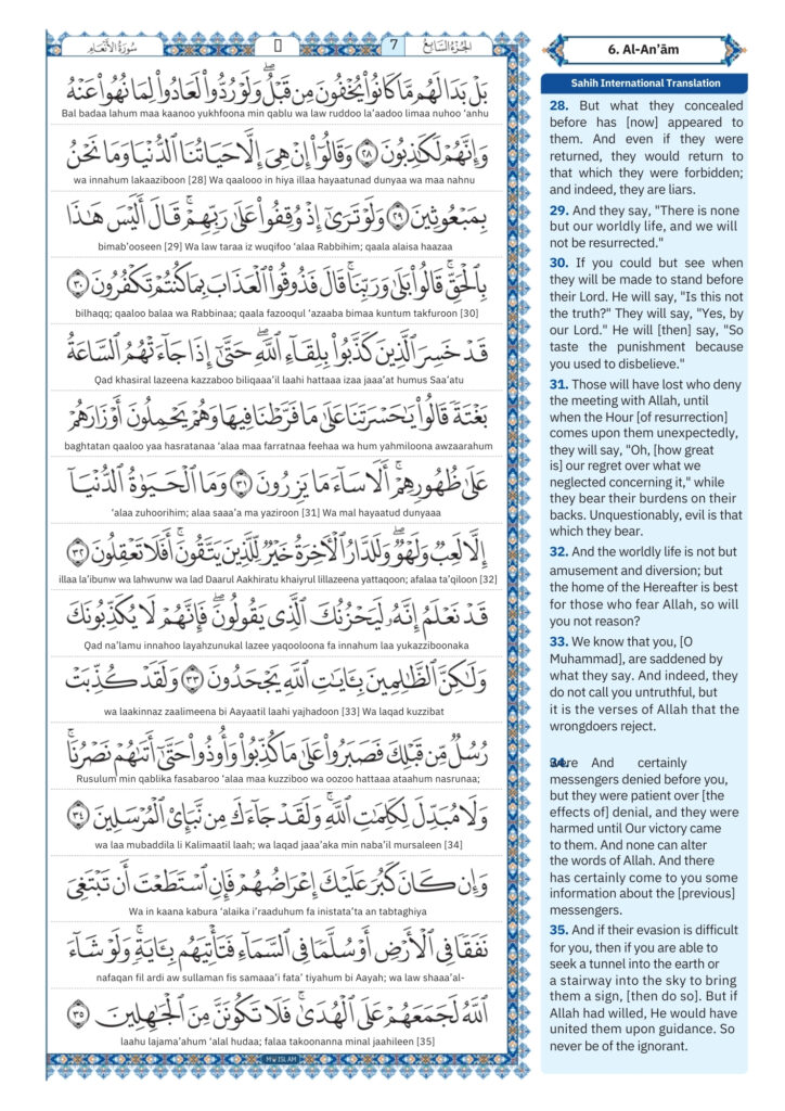Surah Anam Transliteration: Understanding, Recitation, And Benefits 6